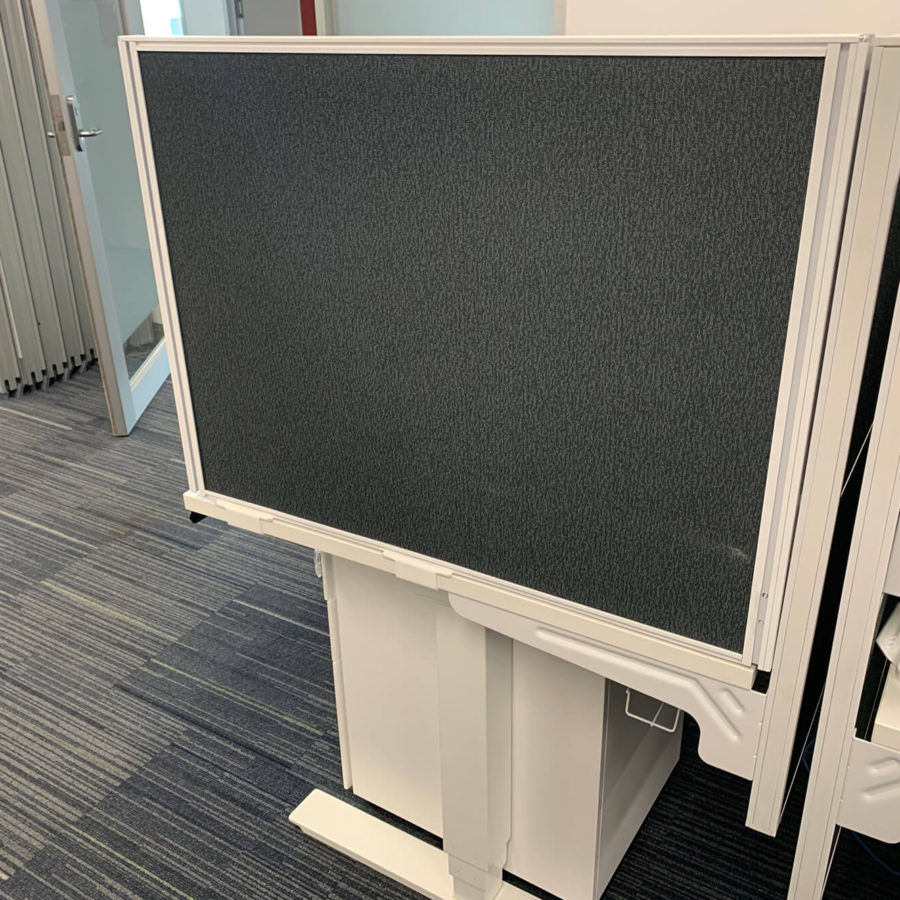 Desk Mounted Frame Screens - Watson Commercial